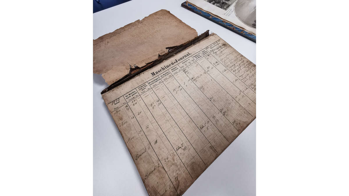 The engine journal of the Bremen icebreaker DONAR