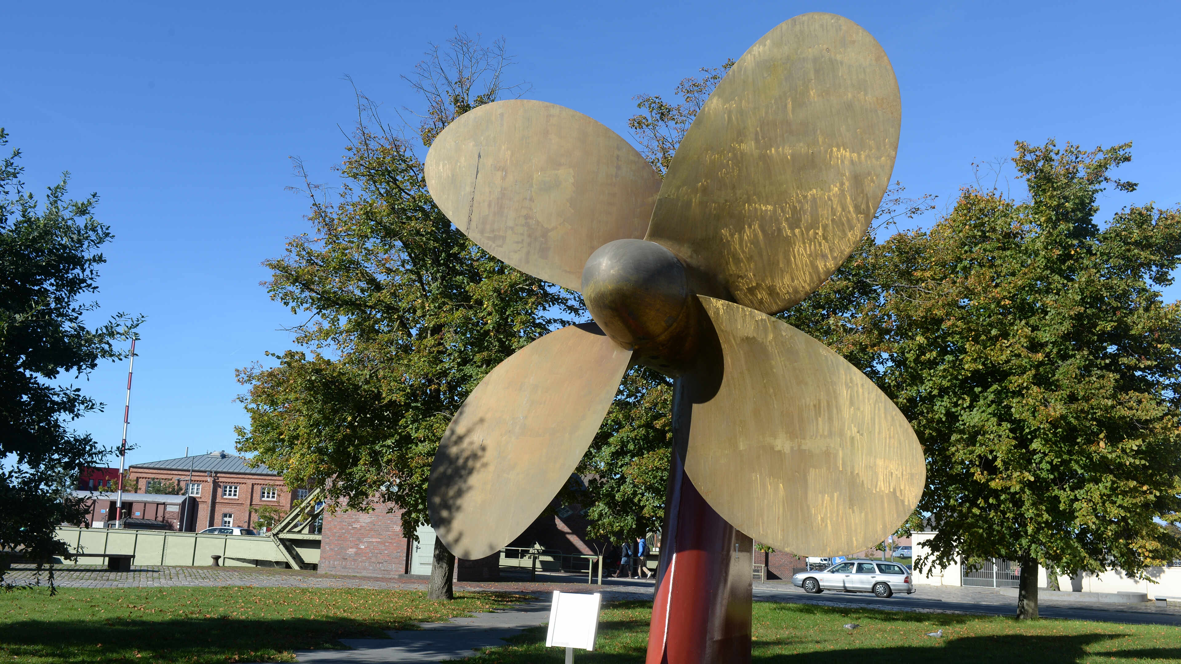 Propeller of the tanker Varicella