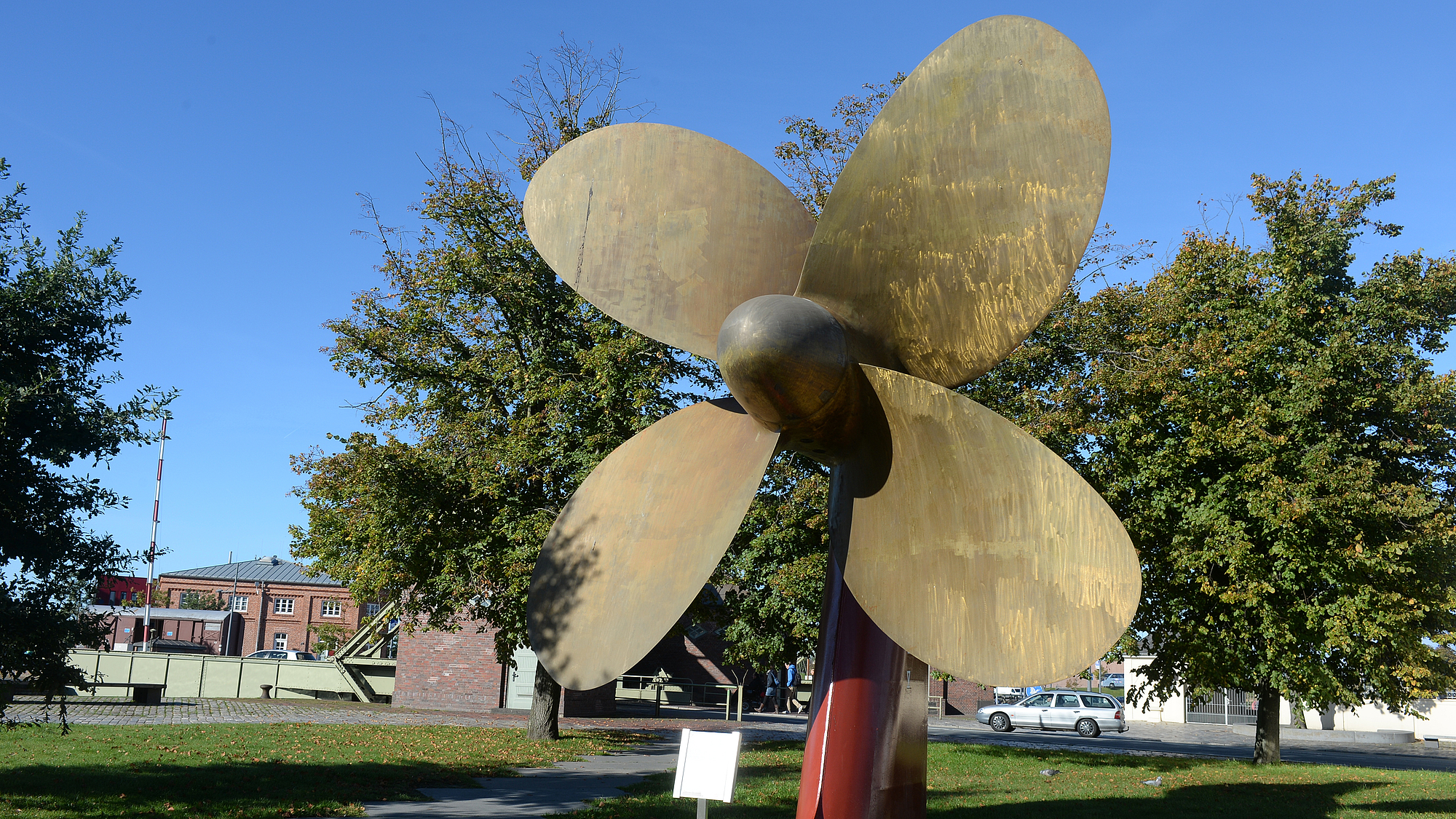 Propeller of the tanker Varicella